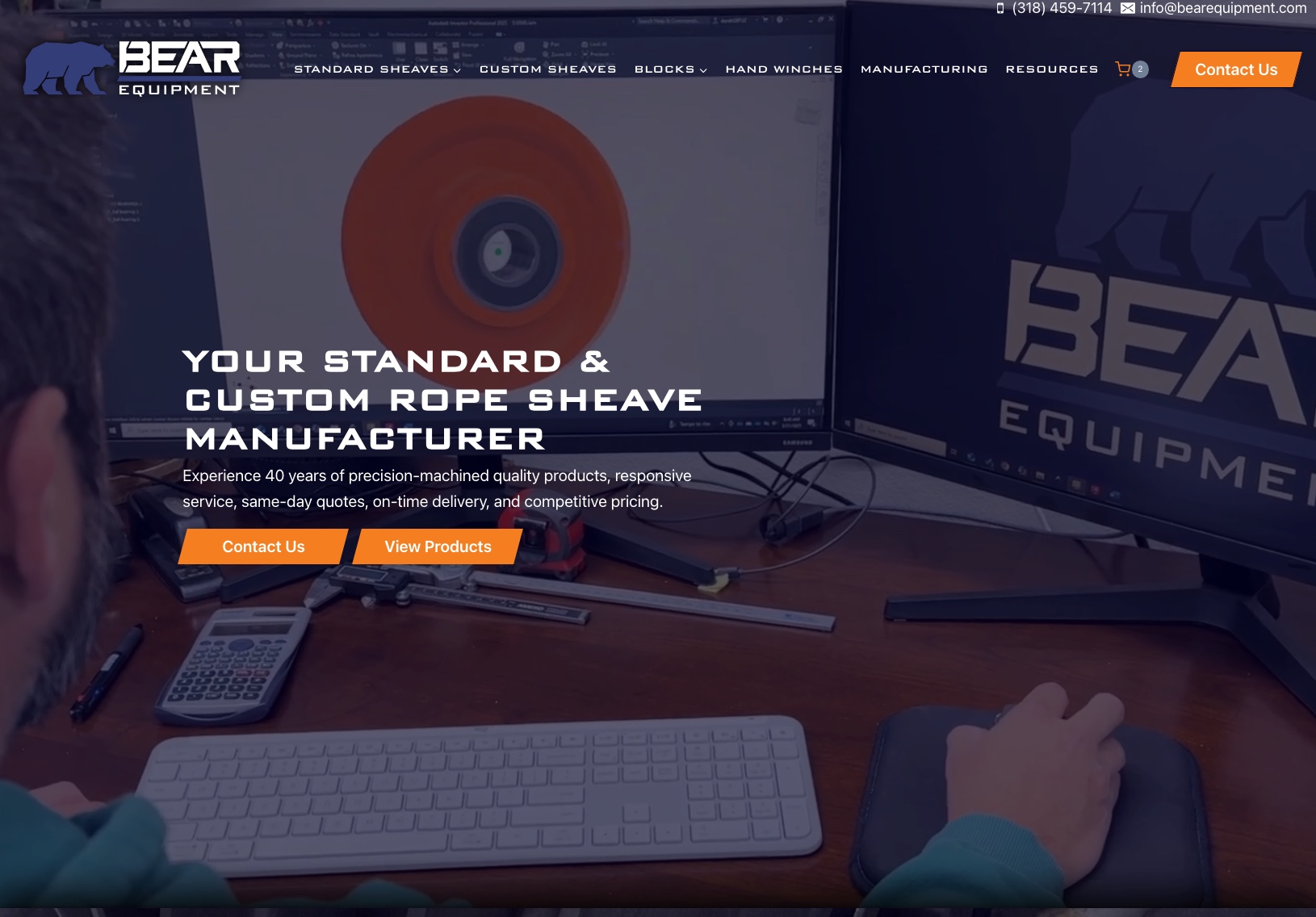 New Bear Equipment Website | Bear Equipment
